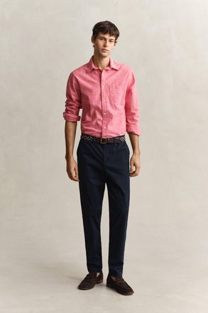 GANT Herren Slim Fit Classic Chinohose (36/36) EVENING Blau