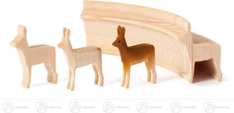 Dregeno Seiffen eG Bastelset Reifentier REH