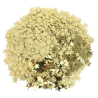 Amosfun Goldenes Sternenkonfetti 2cm Glitzernd Tischkonfetti f&uuml;r Geburtstag Hochzeit Partydeko Vielseitige Streudeko f&uuml;r Festlichkeiten und Bastelarbeiten