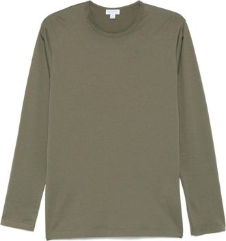 Sunspel Klassisches T-Shirt - Grün