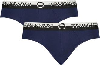 Trussardi Boxer briefs avec ceinture logo - Homme - Sous-v&ecirc;tements - Bleu - Taille: 2XL
