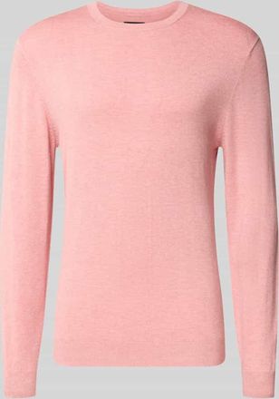 Mc Neal Strickpullover mit geripptem Rundhalsausschnitt