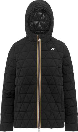 K-Way Femme, Vestes, Noir, Taille: 38 FR Veste Chaude Matelass&eacute;e Diamant