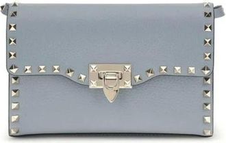 Valentino Garavani Femme, Sacs, Bleu, Taille: ONE Size Calf Leather Bos Taurus Shoulder Bag