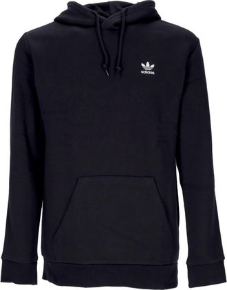 adidas Schwarzer Trefoil Hoodie Leichtes Sweatshirt - - Sport - Herren - Schwarzk - XL