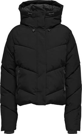 Only Short Premium Jacket Onlharper Life OTW Veste Courte de qualit&eacute; sup&eacute;rieure, Noir, M Femmes