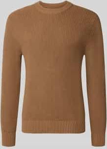 Mc Neal Regular Fit Strickpullover aus reiner Baumwolle