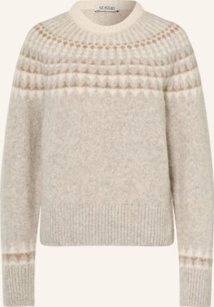 SoSUE Sosue Pullover grau