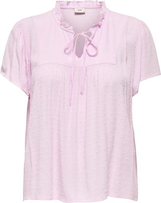 Jacqueline de Yong JdY Damen Jdylima Life S/S Top WVN Noos, Pink Lady, 40
