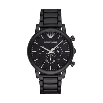 Emporio Armani Homme, Accessoires, Noir, Taille: ONE Size Luigi Chronograph