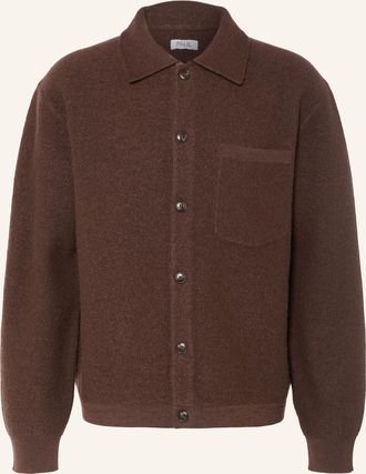 Paul Paul Strick-Overjacket braun