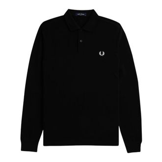 Fred Perry Schwarze T-Shirts und Polos - - Tops - Herren - Schwarzk - XL