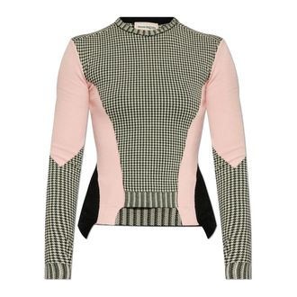 Alexander McQueen Gemusterter Pullover - - Knitwear - Damen - Mehrfarbig - XS