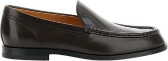 Tod's Tods Loafer - Calfskin Leather Tods Loafer - Gr. 8_5 - in Braun - f&uuml;r Damen