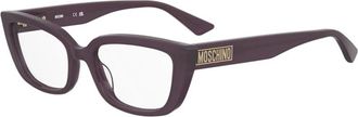 Moschino Femme, Accessoires, Violet, Taille: 52 MM Lunettes oeil de chat