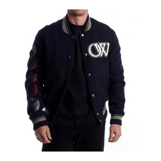Off-white Herren, Jacken, Blau, MGr&ouml;&szlig;e