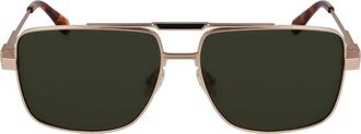 Ferragamo Sonnenbrille - - Accessories - unisex - Gelb - 60 MM