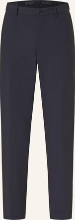 HUGO BOSS Anzughose P-Genius Slim Fit blau