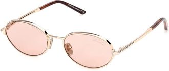 Tom Ford Gina-02 - - Accessories - unisex - Gelb - 52 MM