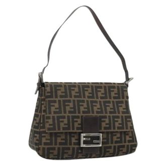 Fendi Pre-owned Toile sacs-fendi - Femme - Pre-owned - Brun - Taille: ONE Size
