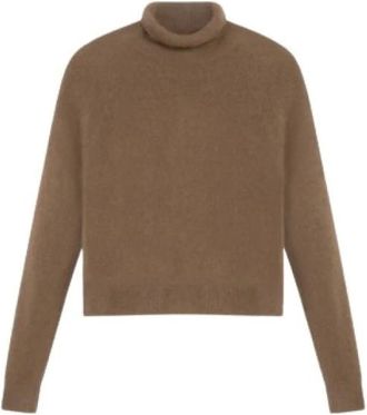 Majestic Filatures Femme, Pulls, Brun, Taille: 42 FR Tricots