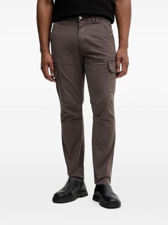 Aeronautica cargo-pocket trousers - Grau