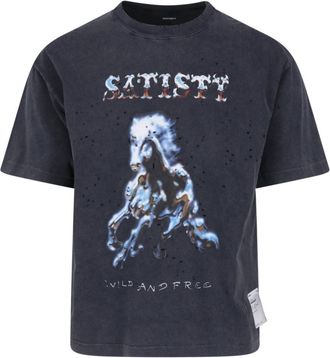 SATISFY Bedrucktes T-Shirt Mothtech