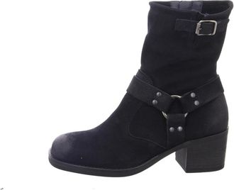 Paul Green Nubuck Ankle Boot - - Shoes - Damen - Schwarzk - 40 EU