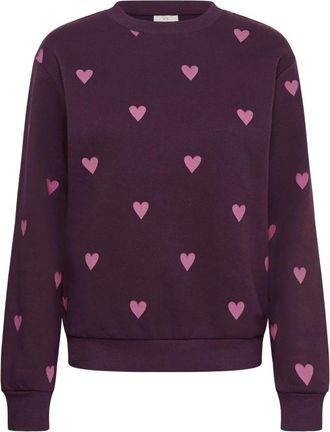 Kaffe Sweatshirt - - Sweatshirts & Hoodies - Damen - Lila - M