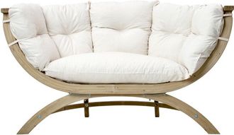 Amazonas Sandals Loungesofa Siena Due Natura inkl. Sitzkissen ca. 171,5 x 94 x 67 cm f&uuml;r Haus und Garten - Amazonas