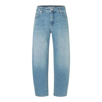 M.A.C Mac, Femme, Jeans, Bleu, Taille: 36 FR Danni Barrel Jeans