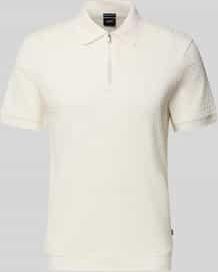 Joop Slim Fit Poloshirt mit Rei&szlig;verschluss Modell Franciscojose