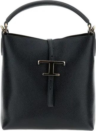 Tod's Tods Beuteltaschen - T Timeless Mini Bucket Bag - Gr. unisize - in Beige - f&uuml;r Damen