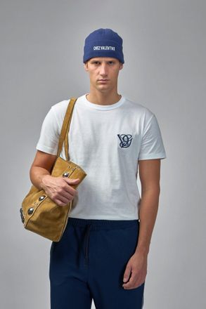 Valentino Cotton T-Shirt With VG Patch