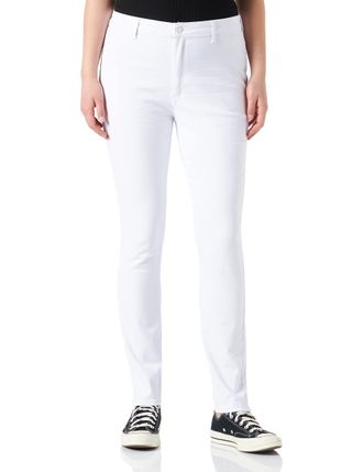 Only Damen Onlblush Life Hw Sk Legging Box Jeans, Weiß, S / 32L EU