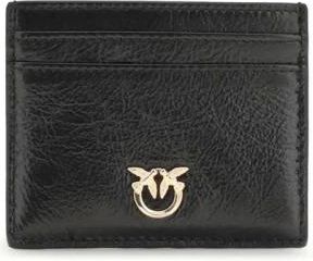 Pinko Pinko, Femme, Accessoires, Noir, Taille: ONE Size Portefeuille Bos Taurus
