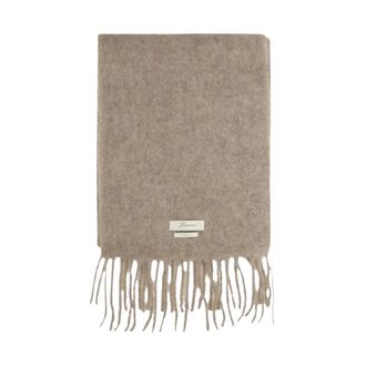 Jacquemus Lecharpe Carro Schal - - Accessories - unisex - Beige - ONE SIZE