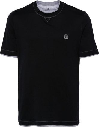 Brunello Cucinelli T-Shirt - Blau