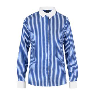 Fay Vertikal gestreiftes Hemd - - Blouses & Shirts - Damen - Blau - S