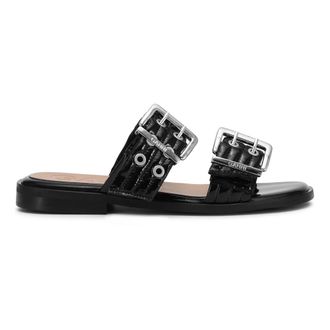 Ganni Sliders - - Shoes - Damen - Schwarzk - 38 EU