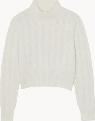 Kujten Pull col cheminée cachemire torsadé, 6 fils - Pull Ivana