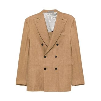 Corneliani Homme, Costumes, Brun, Taille: XL Veste Crois&eacute;e