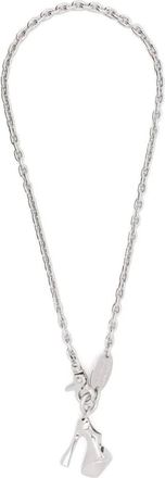 Vivienne Westwood Halskette - Silver-Tone Cable-Link Necklace - Gr. unisize - in Mehrfarbig - f&uuml;r Damen
