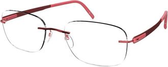 Silhouette Brillengestelle - - Accessories - unisex - Rot - 54 MM