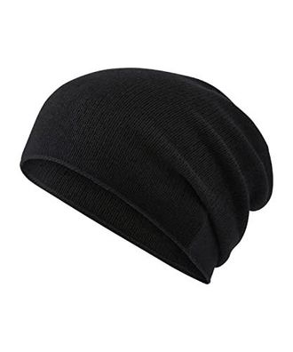 Falke Beanie U Be cachemire s&eacute;chage rapide 1 pi&egrave;ce, Bonnet Mixte, Noir Black 3000, ONESIZE