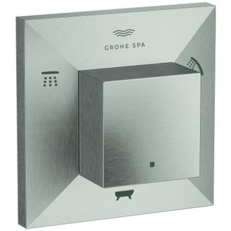GROHE Fertigmontageset Allure Brilliant UP-5-Wege-Umstellung, supersteel - Grohe