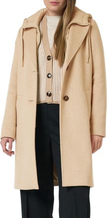 Comma Mantel mit herausnehmbarem Stepp-Einsatz