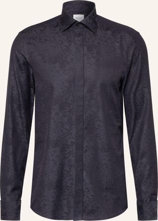 Stenstr&ouml;ms Smoking-Hemd Slimline Fit schwarz