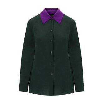 Max Mara Eccelso Hemd - - Blouses & Shirts - Damen - Gr&uuml;n - 2XS