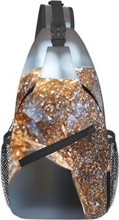 Generic Golden Dog Sac &agrave; bandouli&egrave;re de voyage pour homme Sac &agrave; dos de randonn&eacute;e